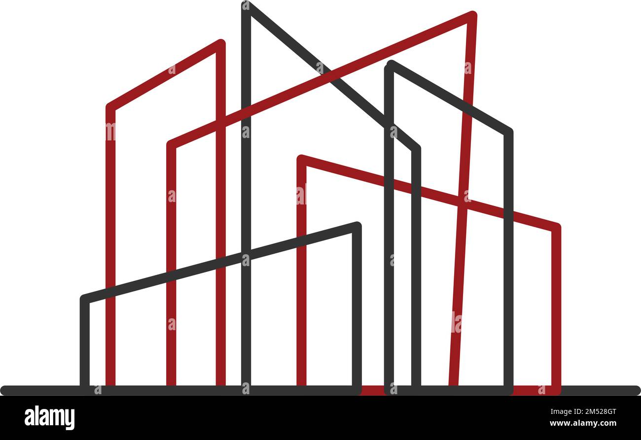 Construction Building Logo Icon Design Vector Illustration Brand ...