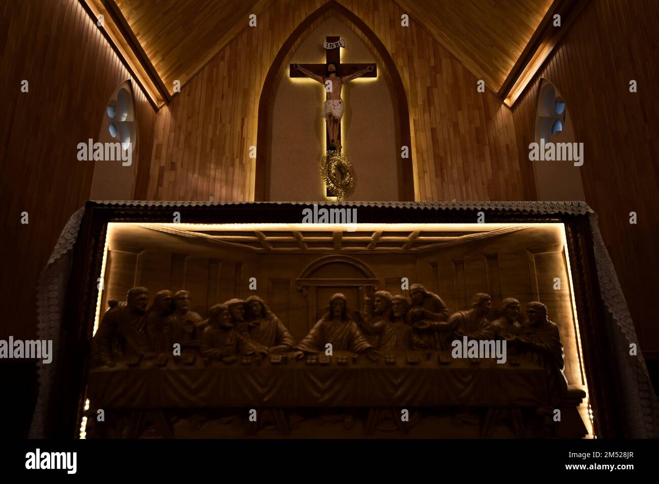 December 24, 2022, Srinagar, Jammu and Kashmir, India: Jesus Christ On ...