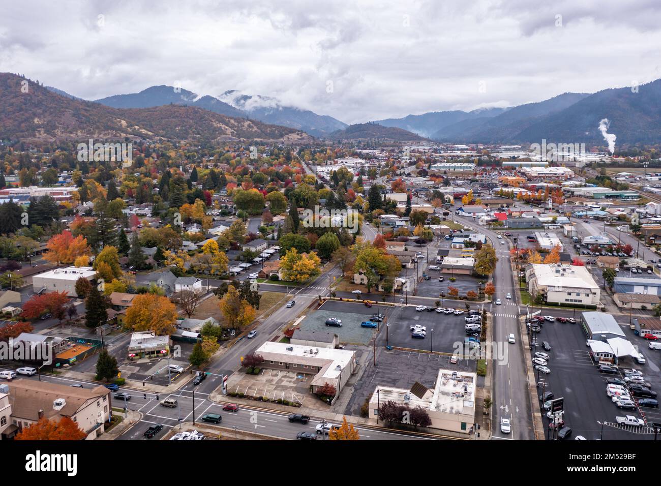 Oregon aerial hi-res stock photography and images - Alamy