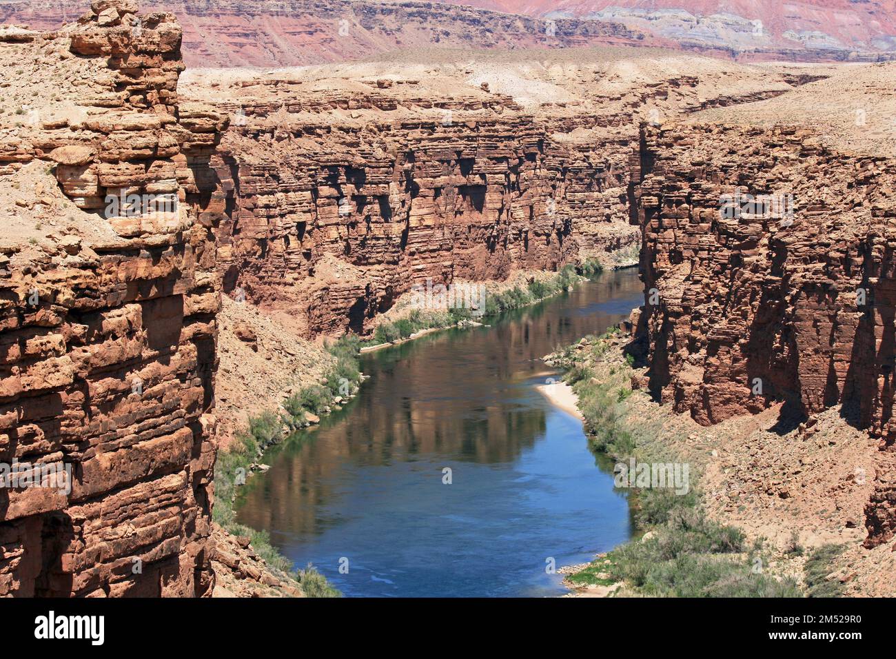 Cliffs of Marble Canyon - Arizona Stock Photo - Alamy