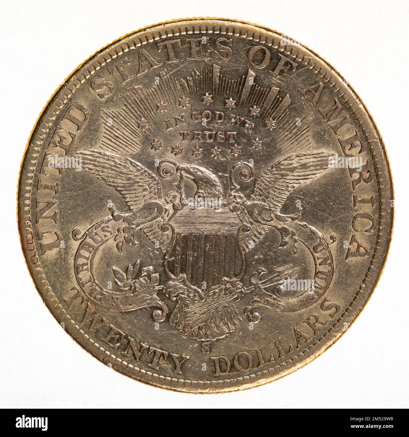 1900 Liberty Head Twenty Dollar Gold Coin Stock Photo - Alamy