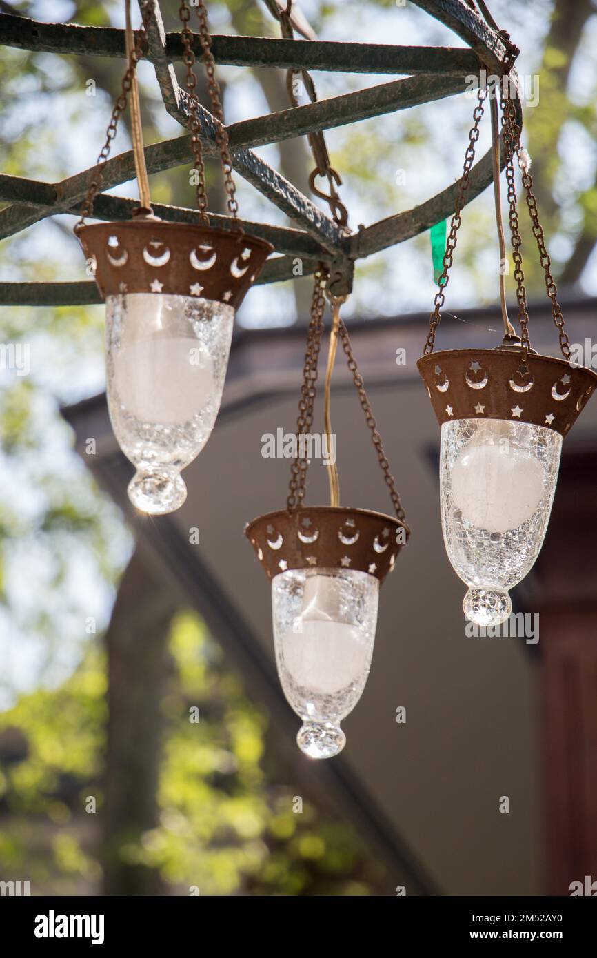 Ottoman style ceiling lamps for interior decoration Stock Photo - Alamy