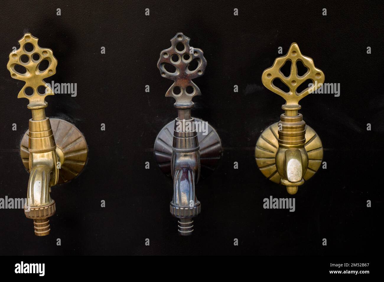 Turkish Ottoman style water tap examples Stock Photo - Alamy