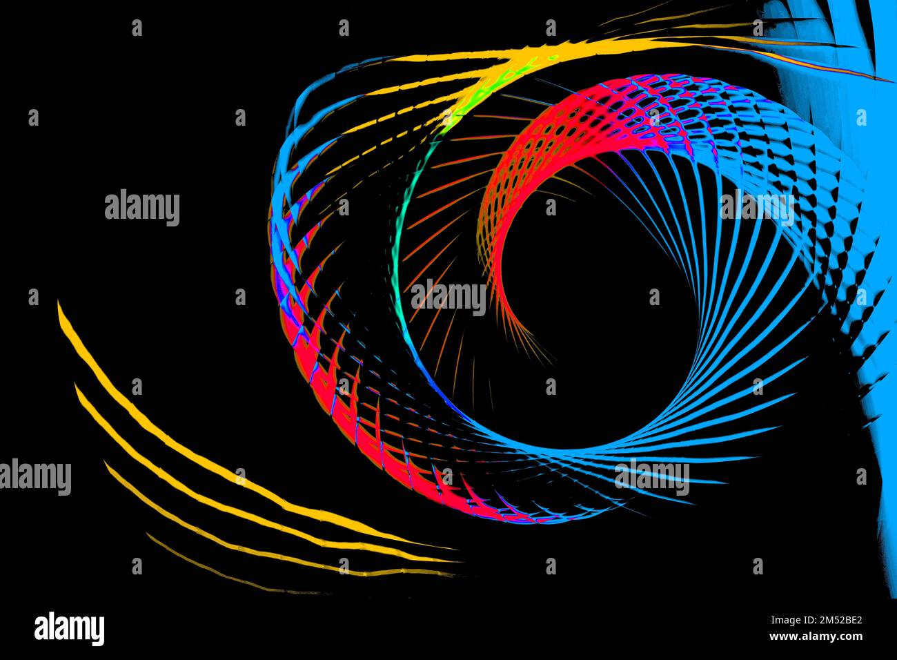 Colorful spiral lines background pattern Stock Photo - Alamy