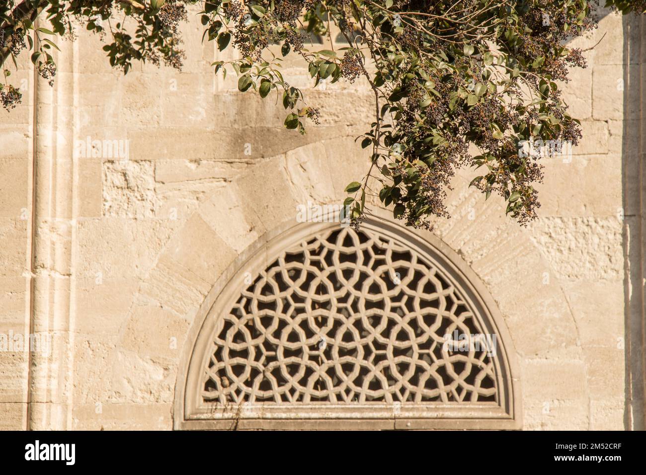Old window Architecture from the Ottoman times In Istanbul Stock Photo ...