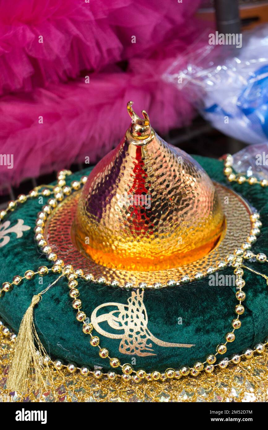 Ottoman Turkish antique kitchen utensils plate Stock Photo - Alamy