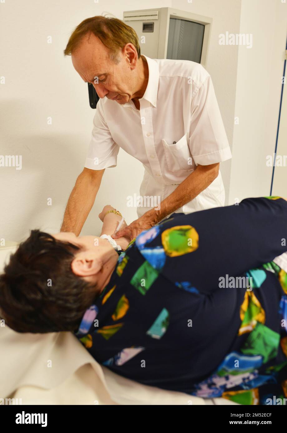Colonoscopy, performed here in an internal medicine practice, is an ...