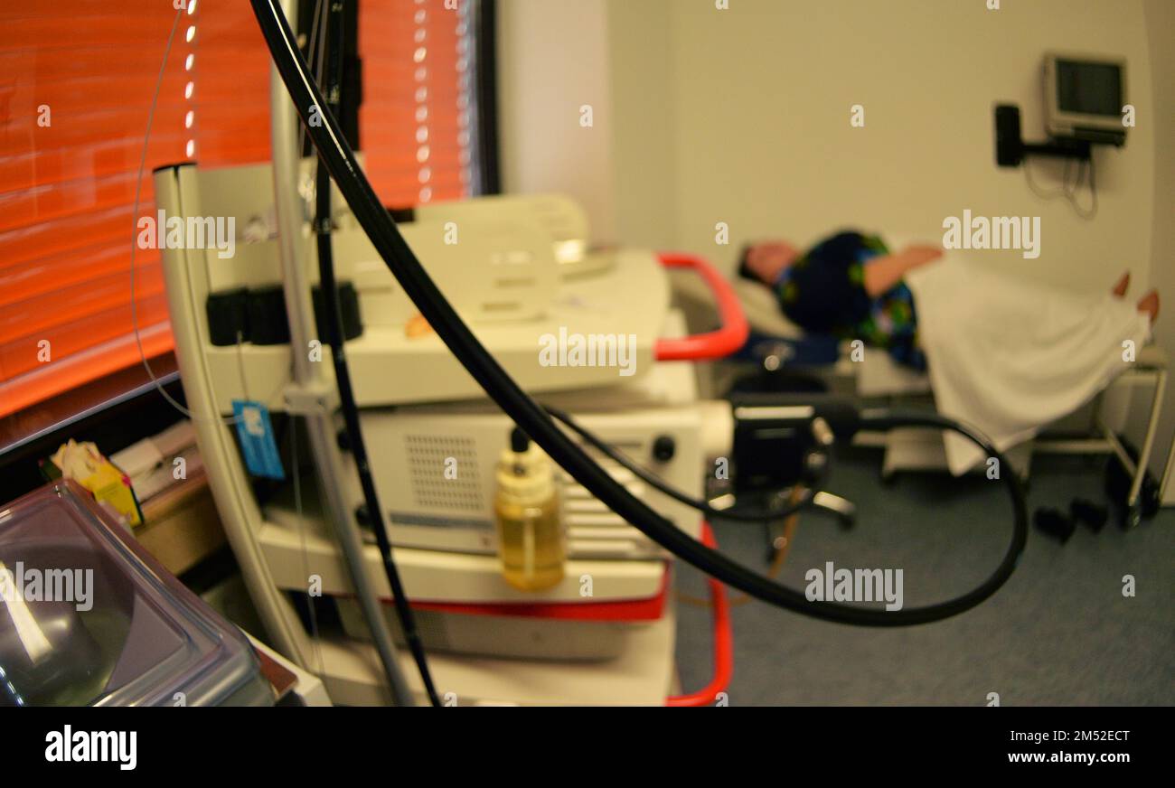 Colonoscopy, performed here in an internal medicine practice, is an ...