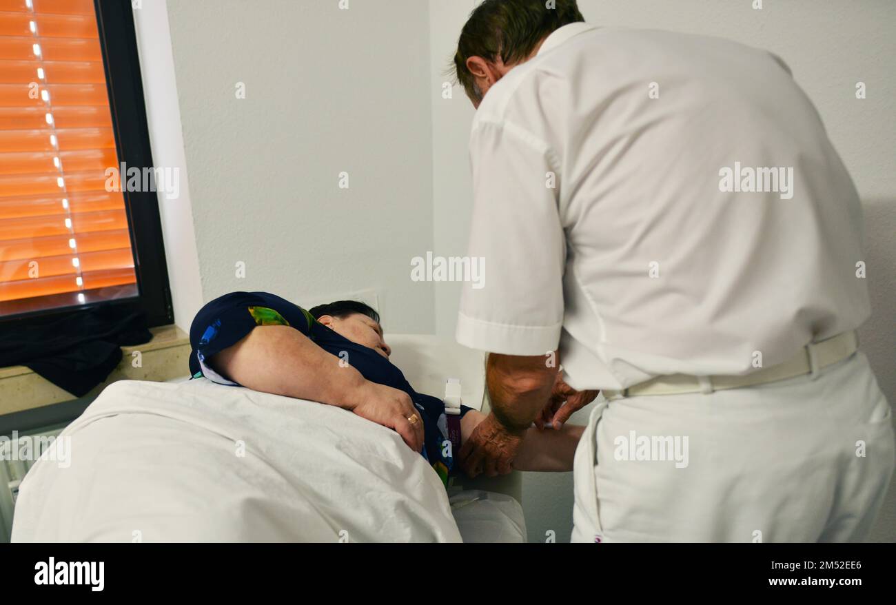 Colonoscopy, performed here in an internal medicine practice, is an ...