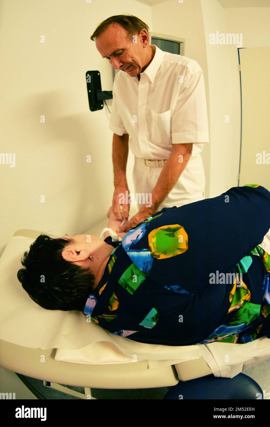 Colonoscopy, performed here in an internal medicine practice, is an ...