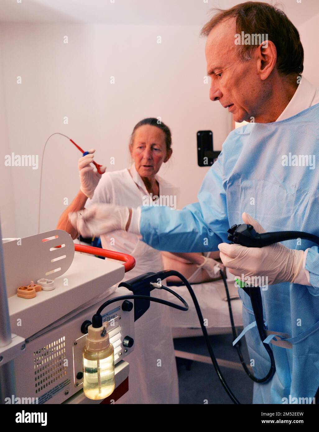 Colonoscopy, performed here in an internal medicine practice, is an ...