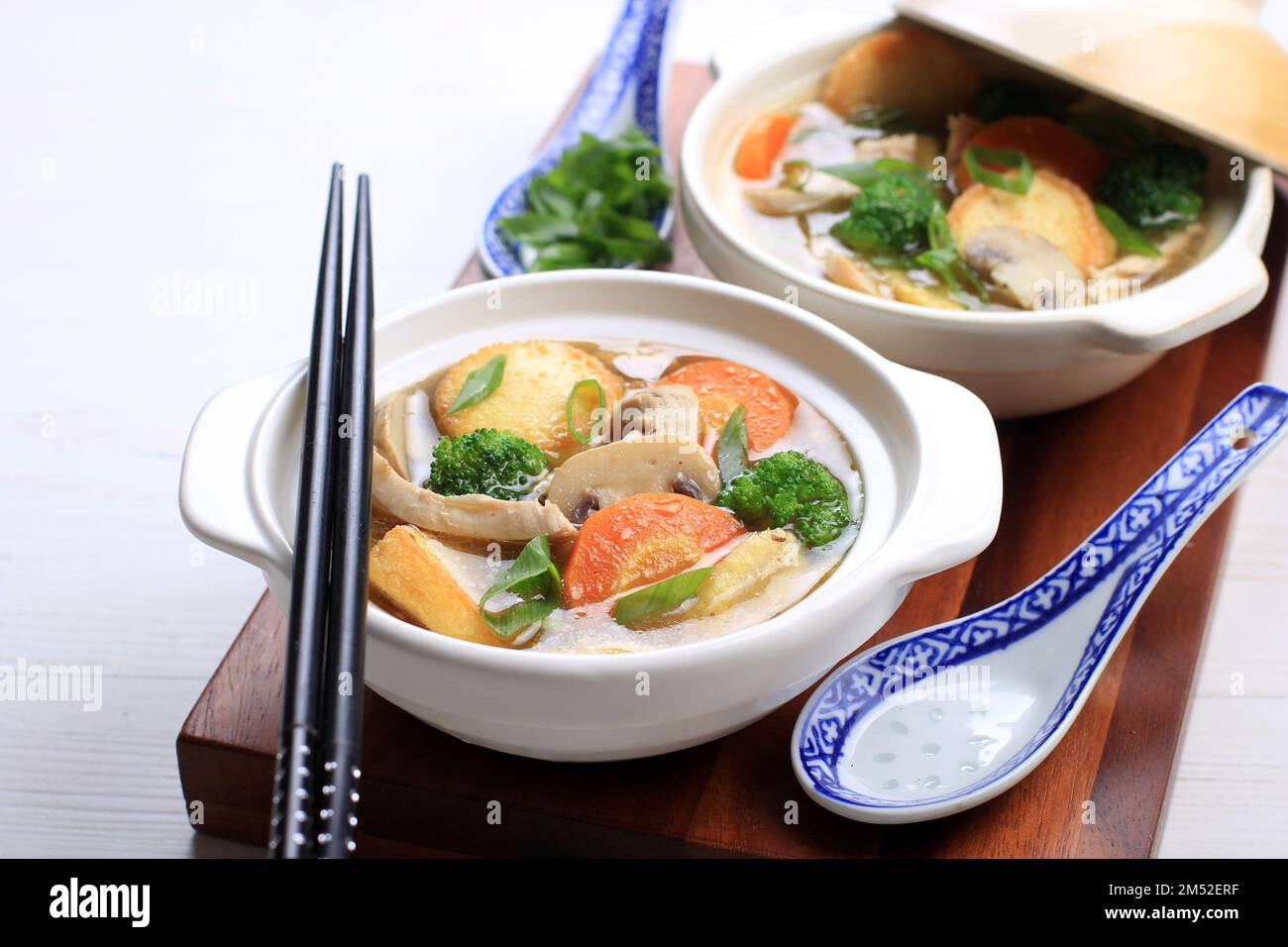 Sapo Tahu, Chinese Cuisine with Stir Fry Japanese Tofu, Vegetables ...