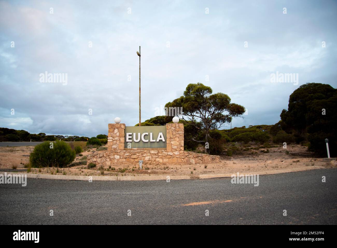 Village of Eucla - Western Australia Stock Photo - Alamy