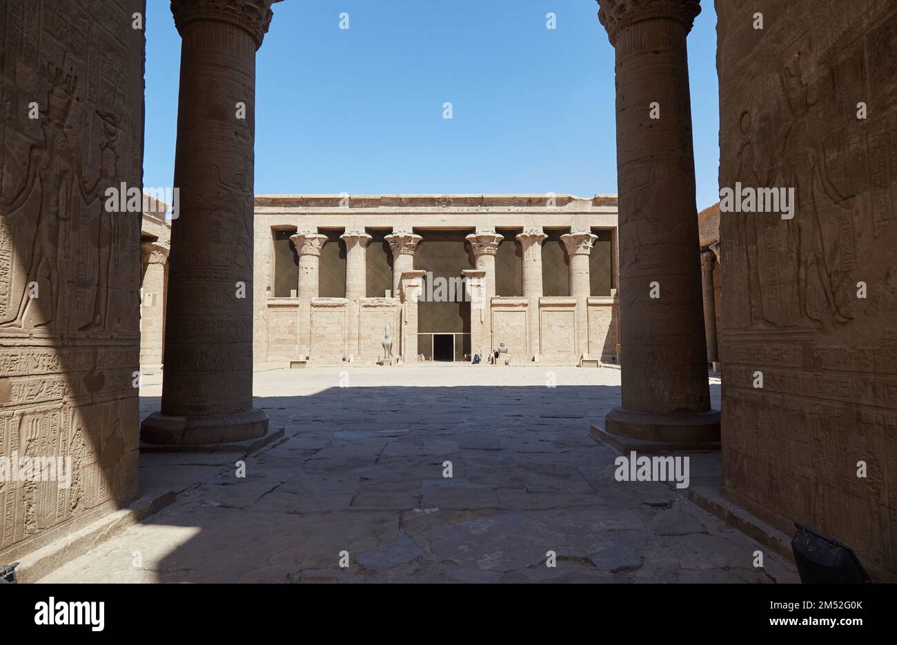 Edfu, the Temple of Horus, Widely Considered Egypt's Best-Preserved ...