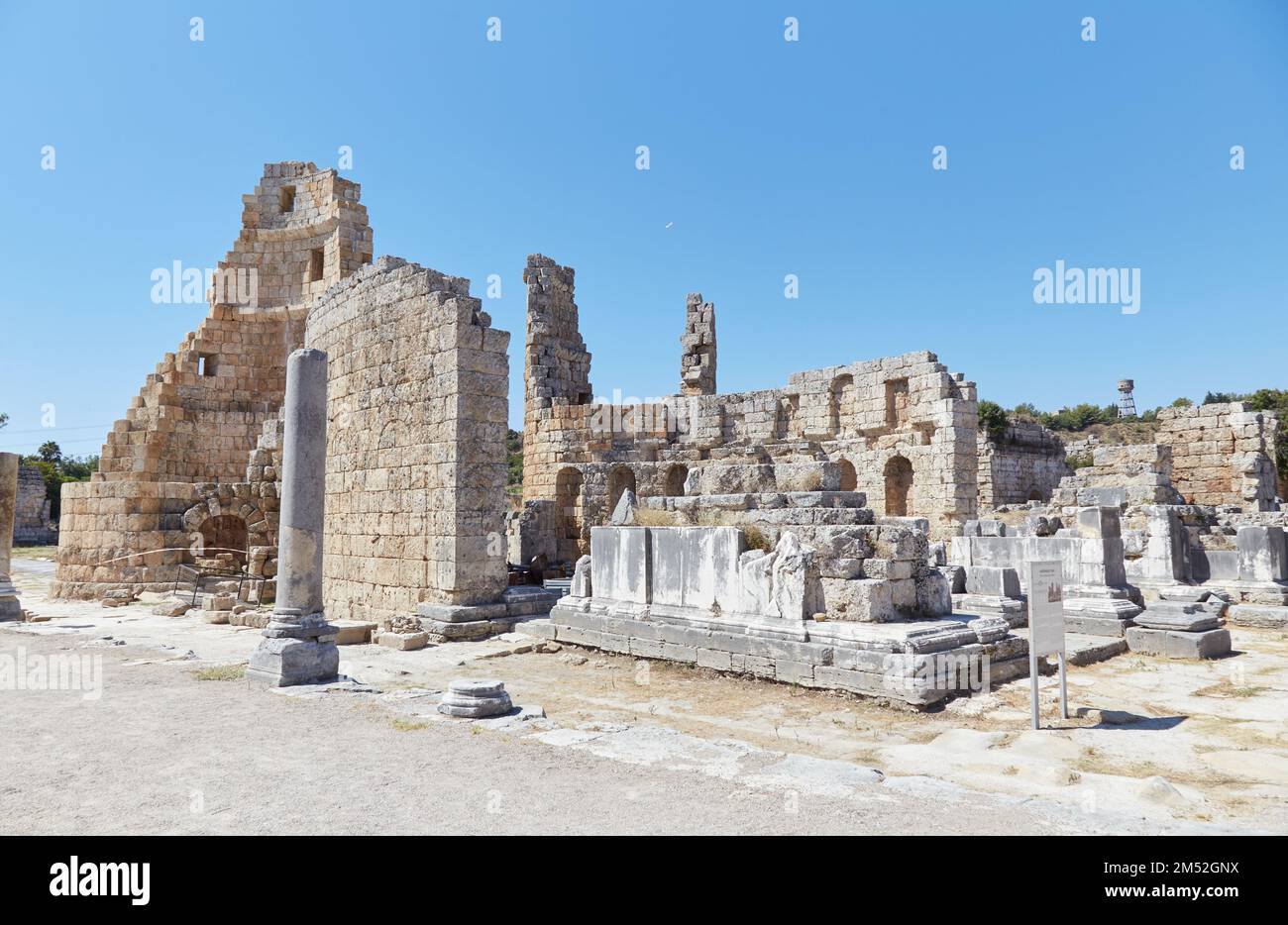 The Ancient City of Perge in Turkey's Antalya Province Stock Photo - Alamy