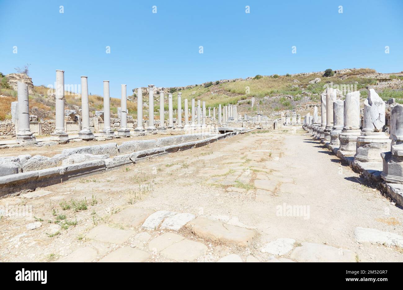 The Ancient City of Perge in Turkey's Antalya Province Stock Photo - Alamy