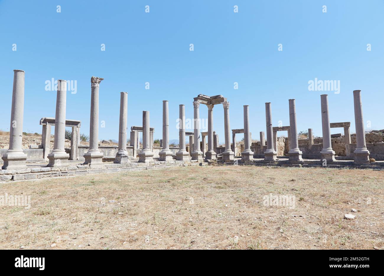 The Ancient City of Perge in Turkey's Antalya Province Stock Photo - Alamy