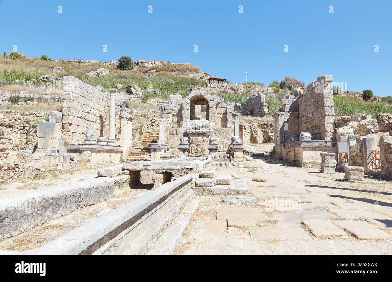 The Ancient City of Perge in Turkey's Antalya Province Stock Photo - Alamy