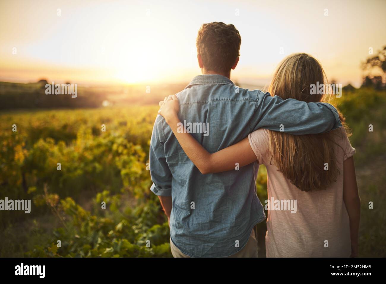 All our hard work has finally paid off. a young couple walking through ...