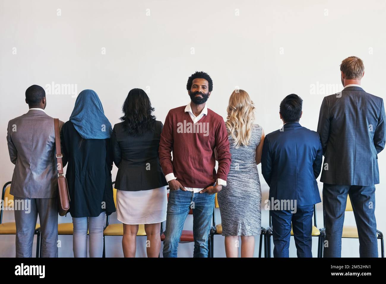 Theres no turning back now. Portrait of a cheerful young businessman ...