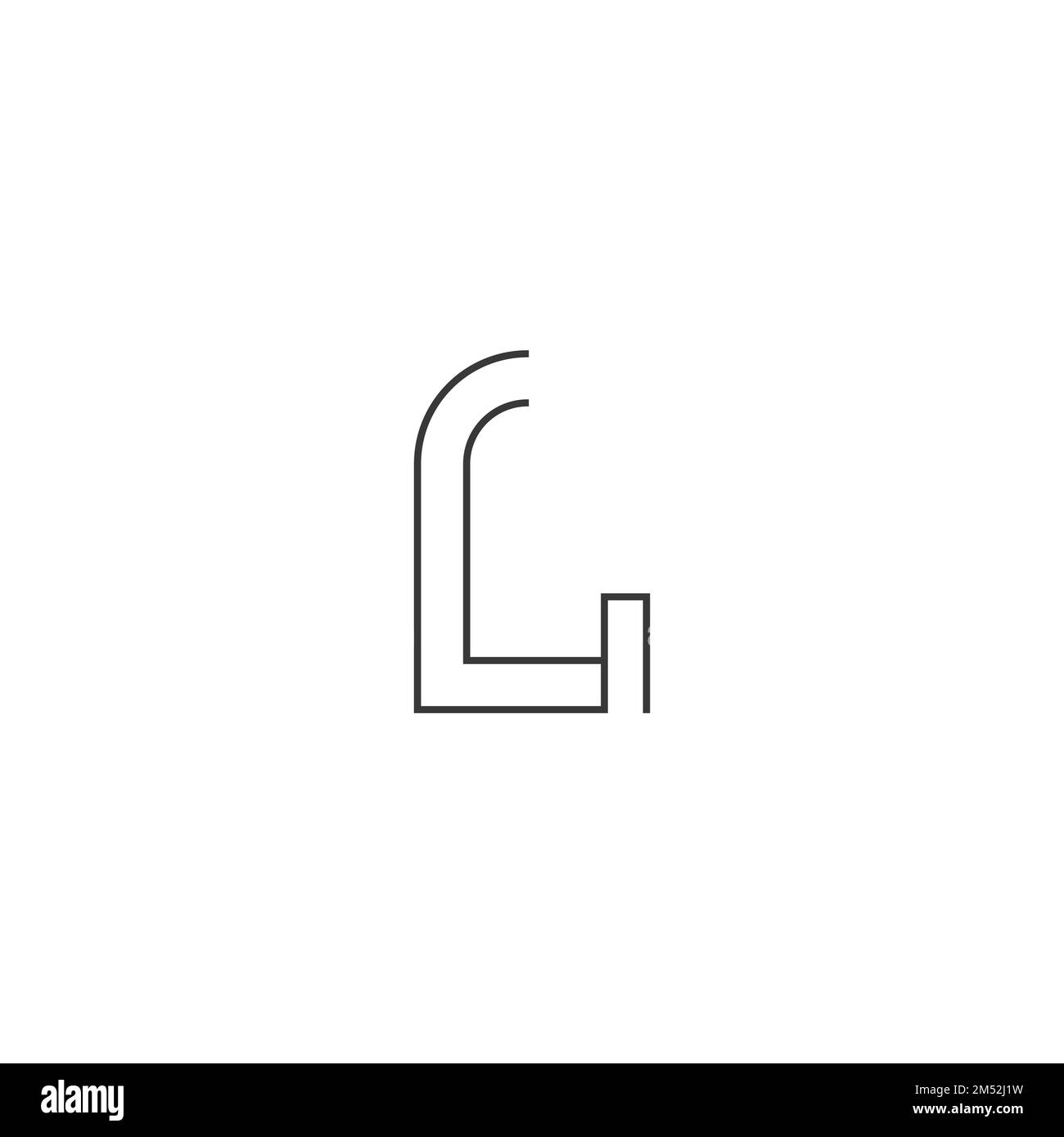 Alphabet letters Initials Monogram logo LL, L Stock Vector Image & Art ...