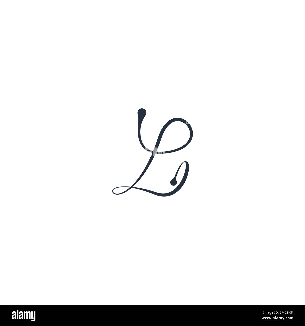 Alphabet letters Initials Monogram logo LL, L Stock Vector Image & Art ...