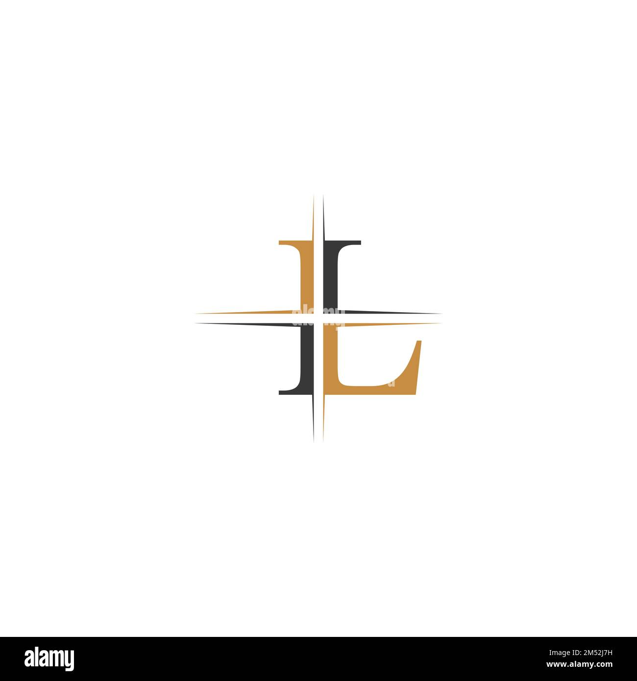 Alphabet letters Initials Monogram logo LL, L Stock Vector Image & Art ...