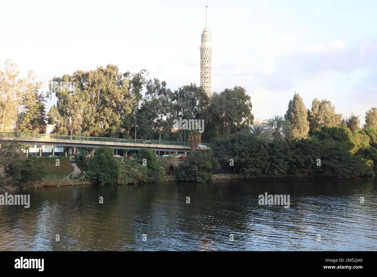 A closer look on Cairo Tower Stock Photo - Alamy