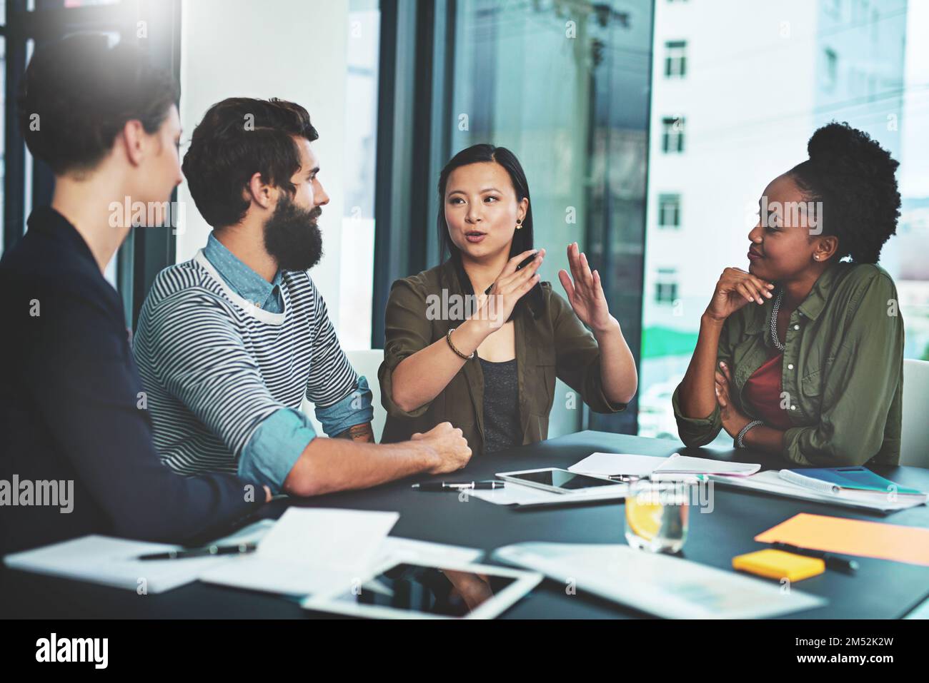 Innovation is always on the rise in their team. a group of designers ...