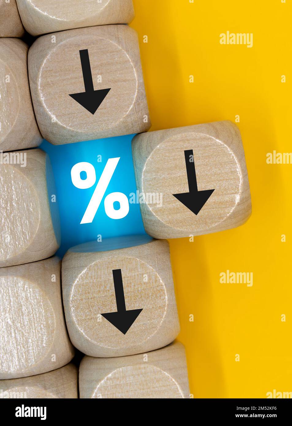 percentage to UP and Down arrow symbol icon. Interest rate, stocks ...