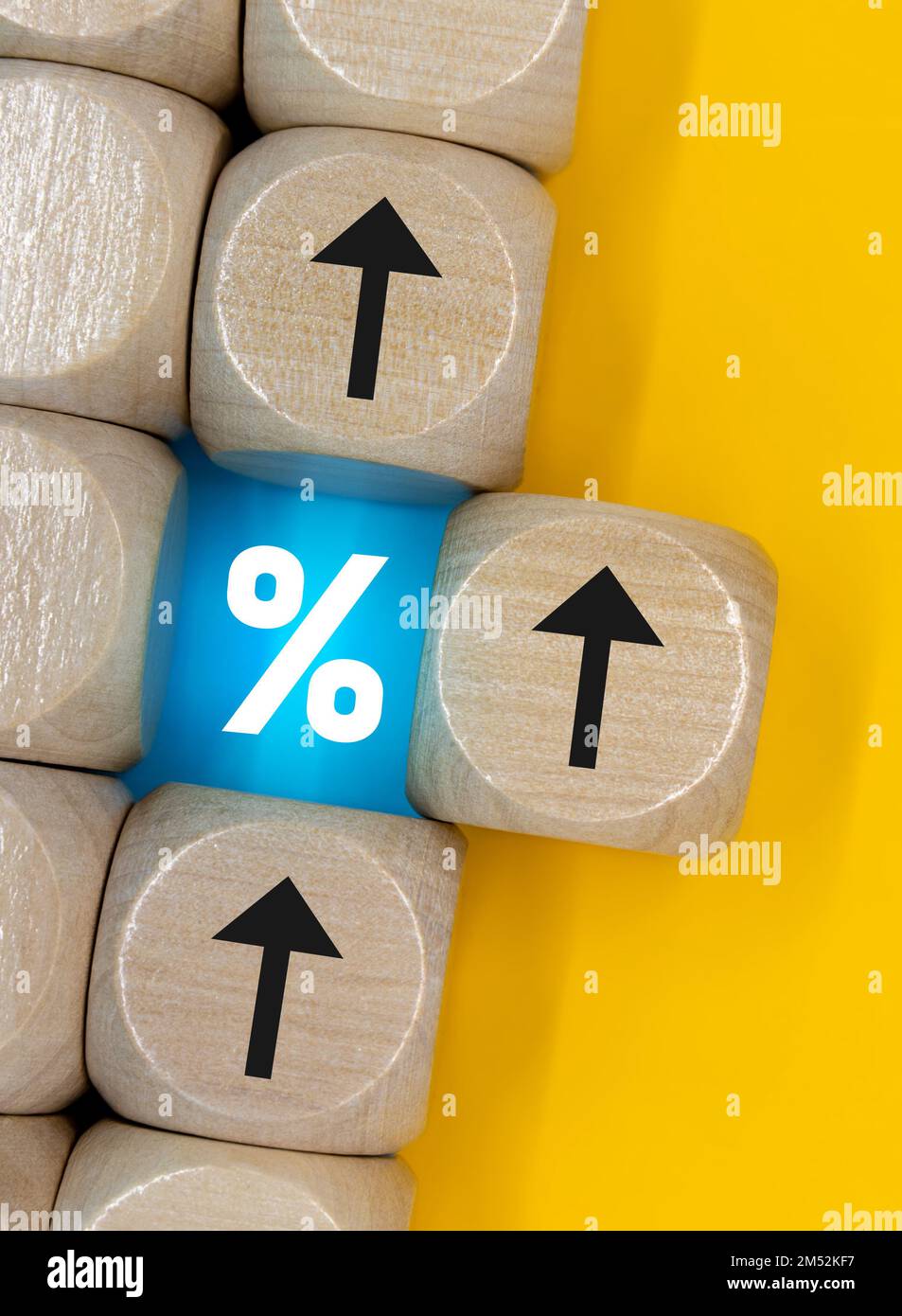 percentage to UP and Down arrow symbol icon. Interest rate, stocks ...