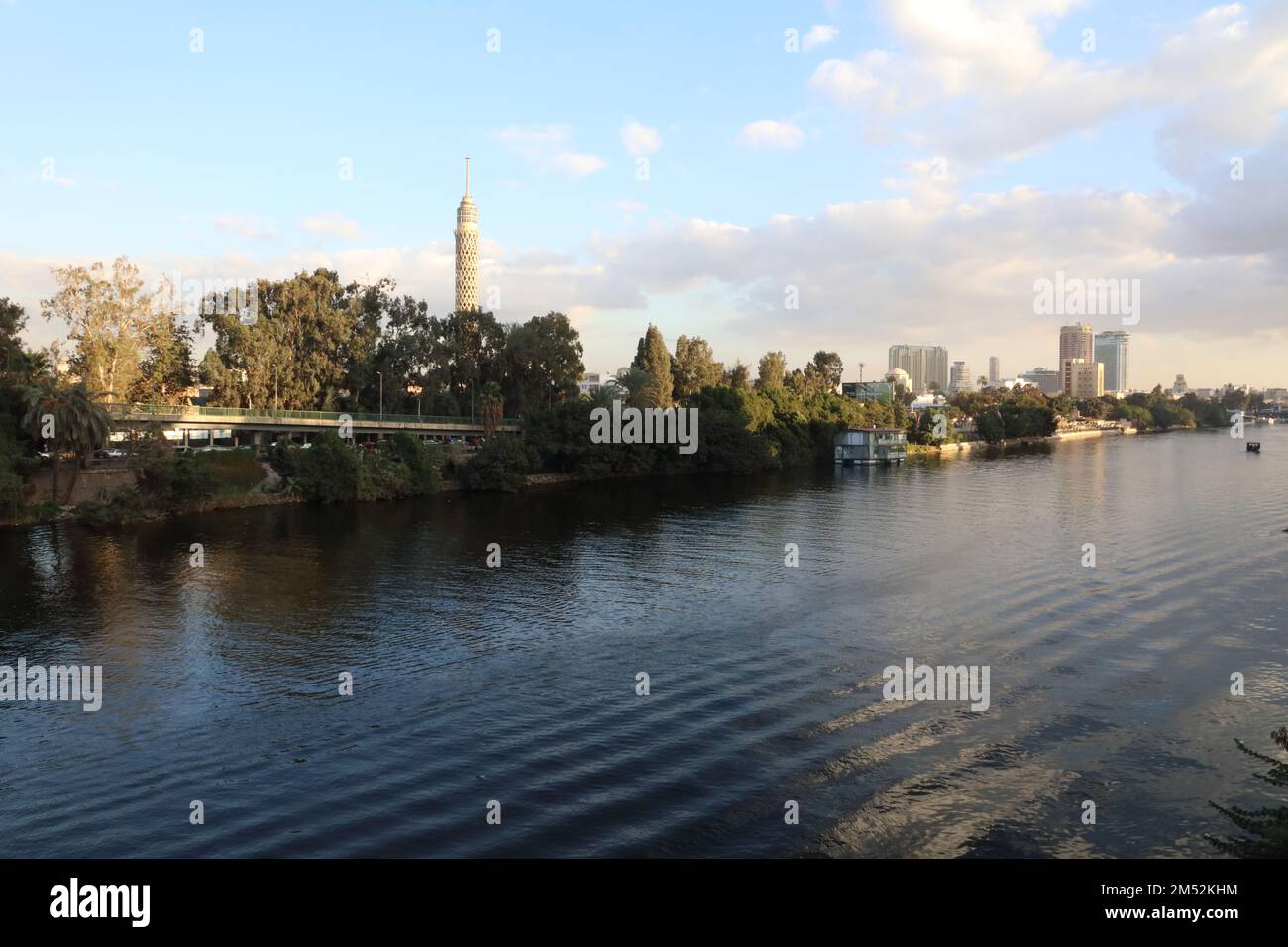 General view of the Nile river Stock Photo - Alamy