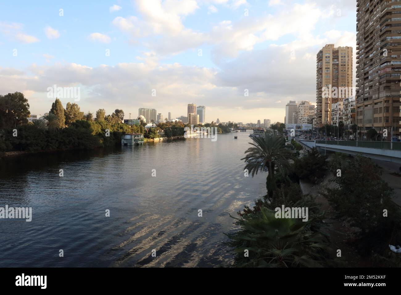 General view of the Nile river Stock Photo - Alamy