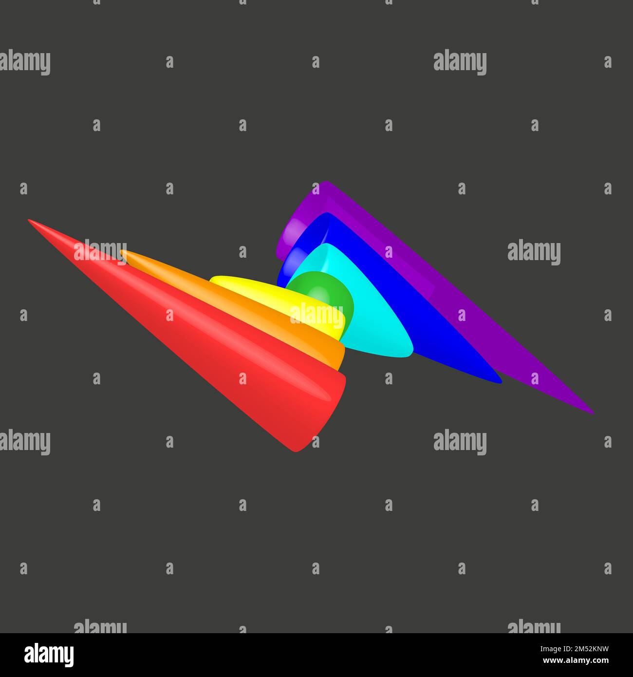 Hollow cone Stock Vector Images - Alamy