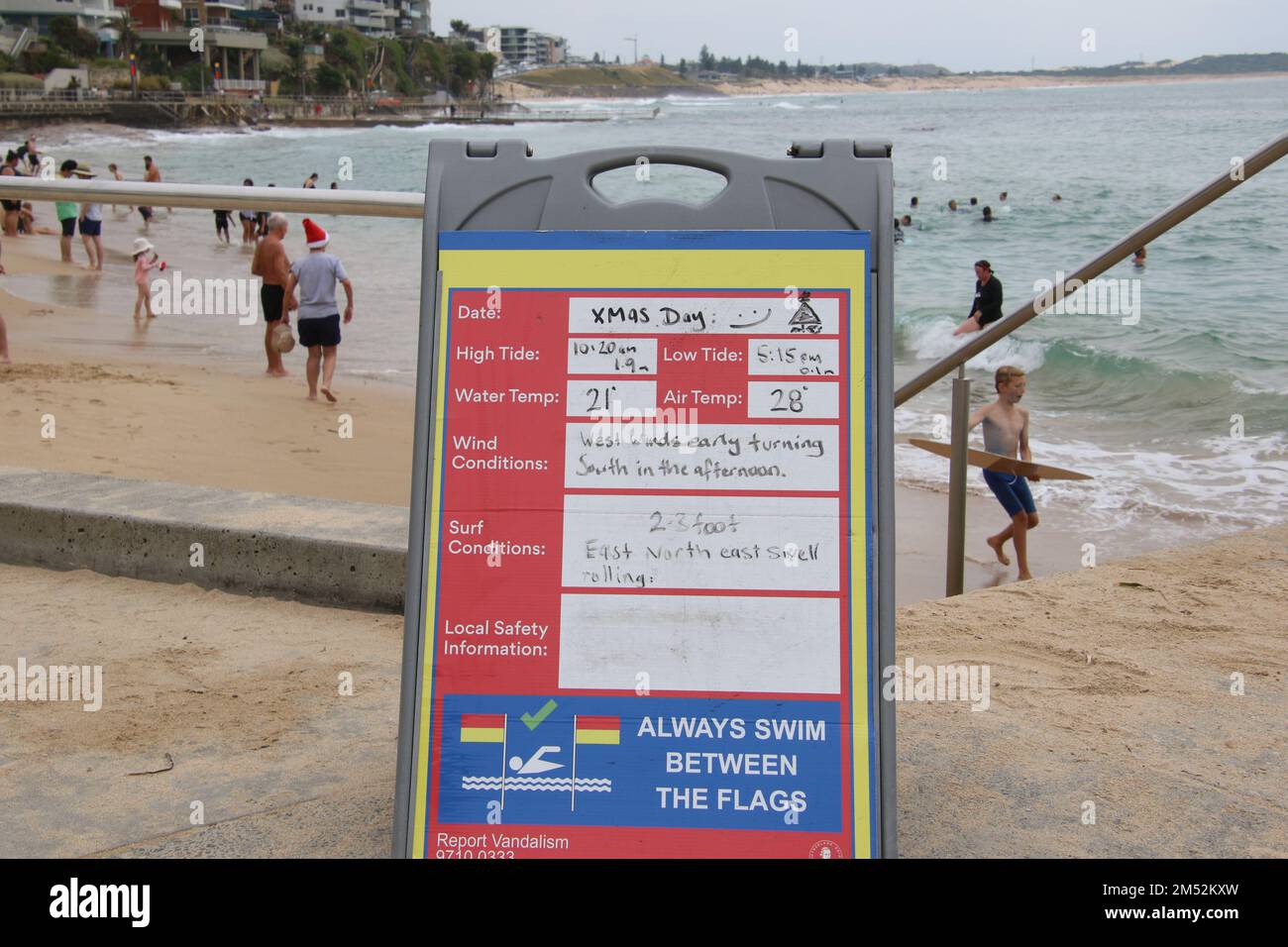 Sydney, Australia. 25 December 2022. Christmas in Australia is in ...