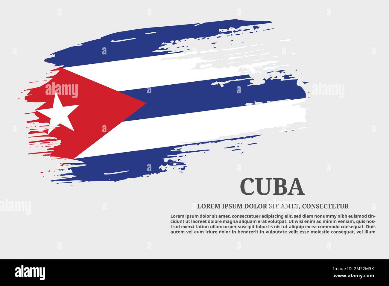 Cuba flag paint hi-res stock photography and images - Alamy