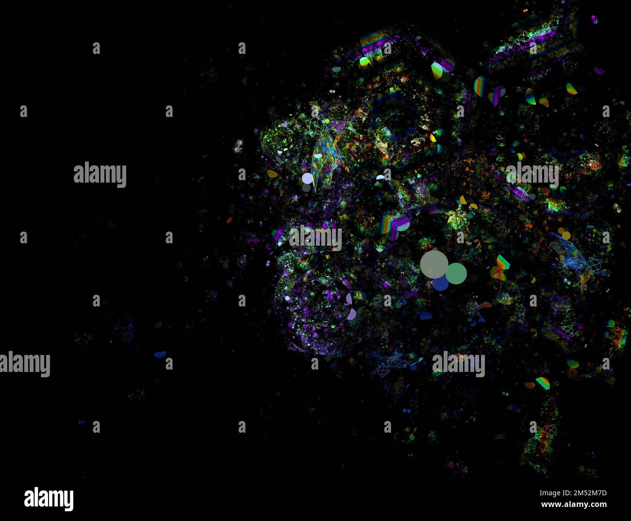 Imaginatory lush fractal texture image abstract background Stock Photo ...