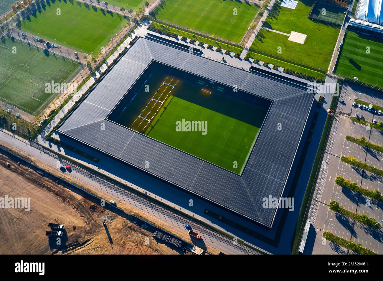 top view of the football stadium Stock Photo - Alamy
