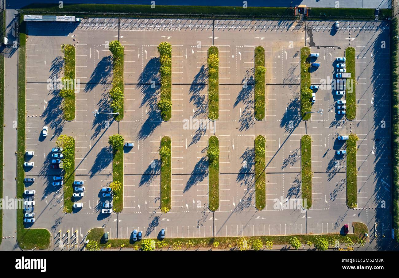 top view of the car parking Stock Photo - Alamy