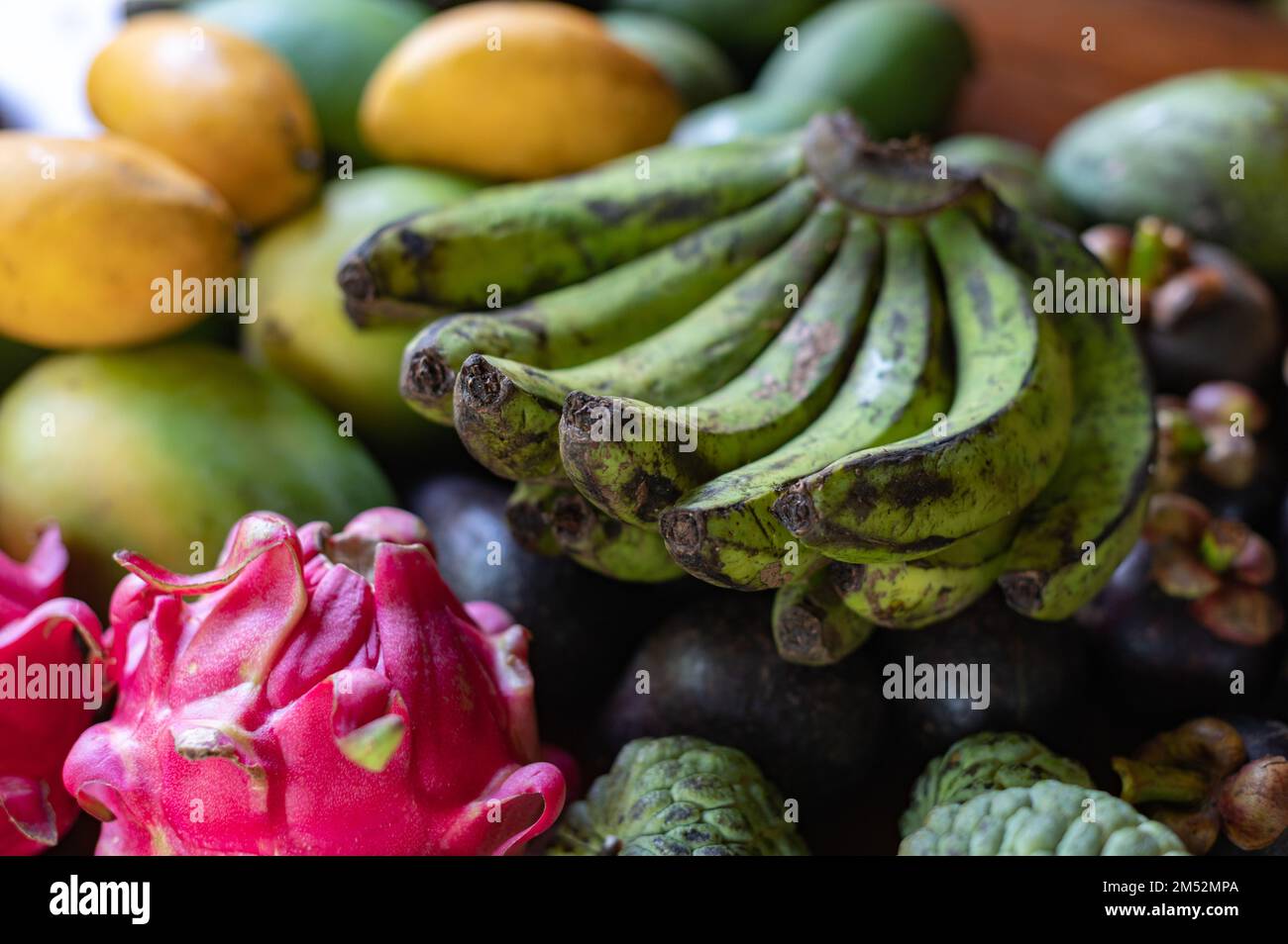 Set of Balinese fruits and vegetables . Flat lay Stock Photo - Alamy