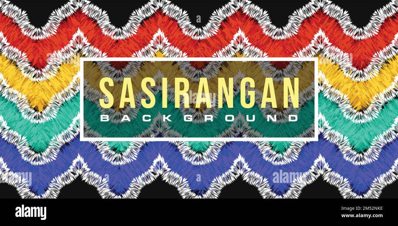 Sasirangan kalimantan hi-res stock photography and images - Alamy