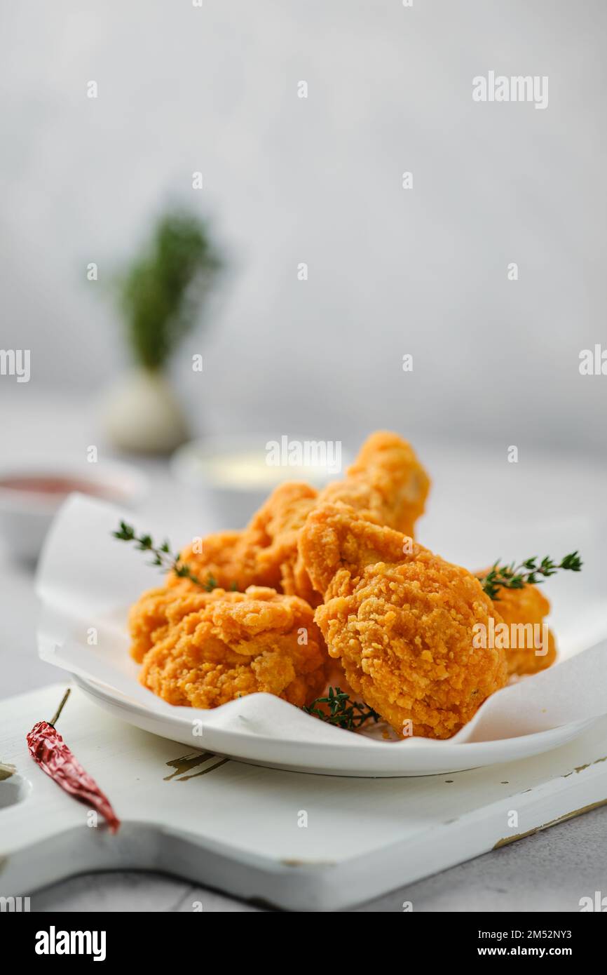 Spicy chicken meat hi-res stock photography and images - Alamy
