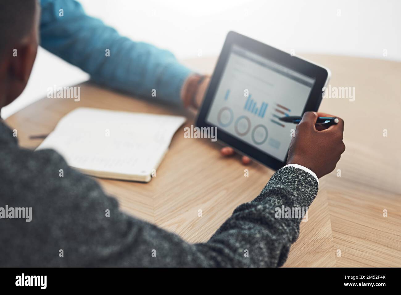 Analytics are this teams strong point. two unidentifiable businessmen ...