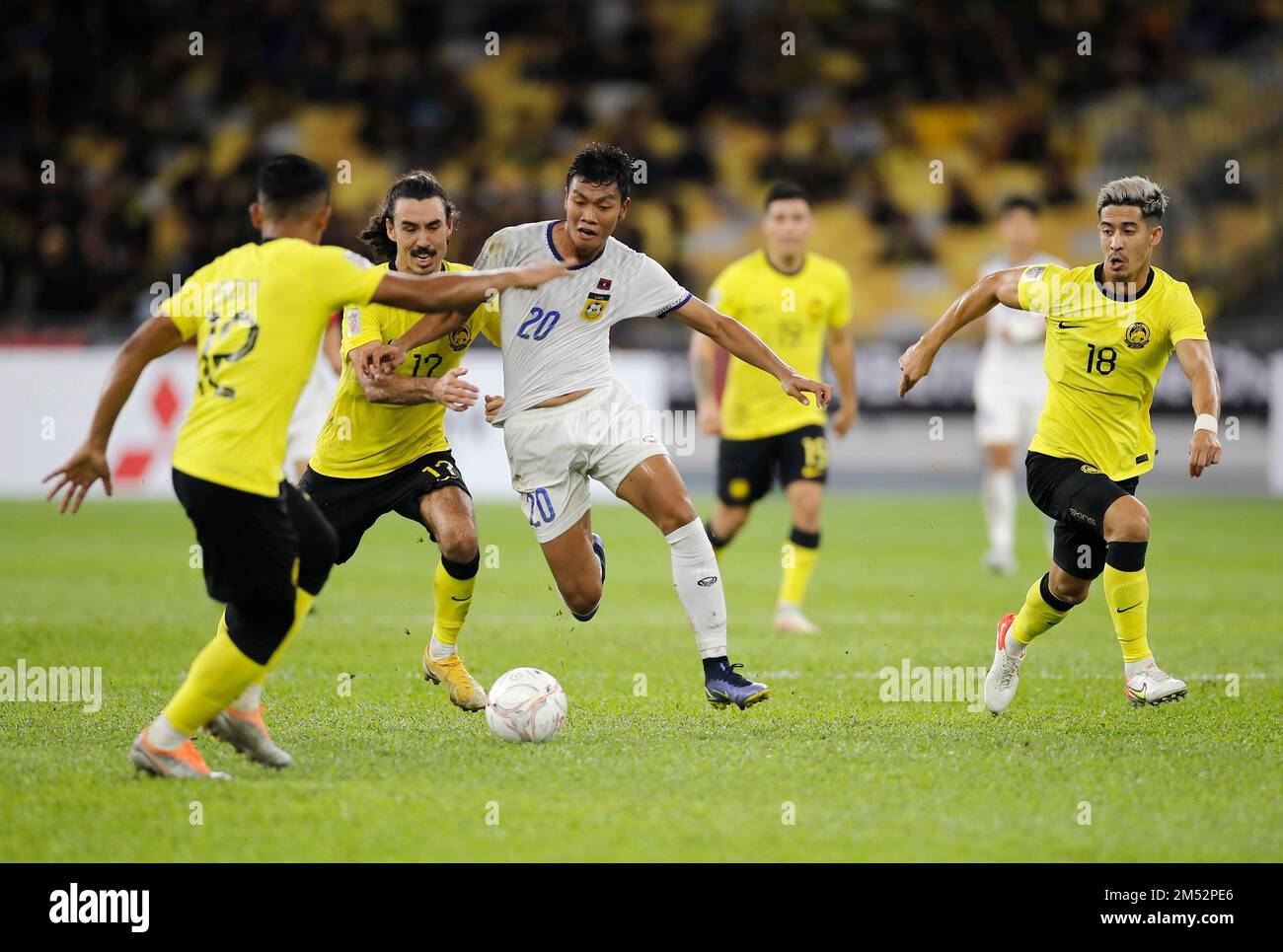 Ekkamai Ratxachak of Laos (C) and David William Rowley of Malaysia (L2 ...