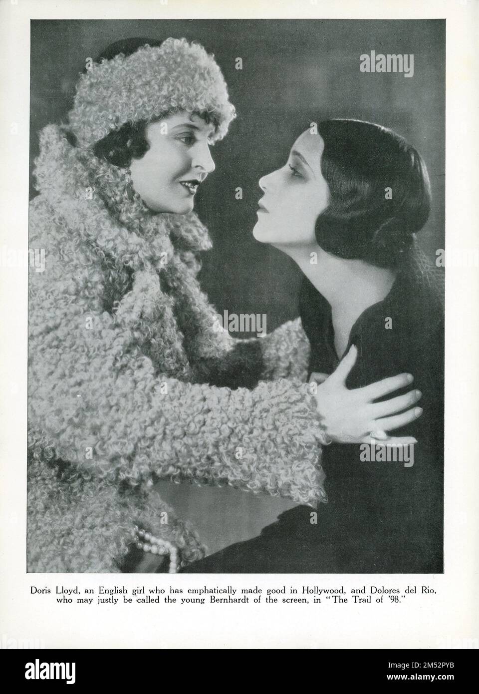 DORIS LLOYD and DOLORES DEL RIO in THE TRAIL OF '98 (1928) director ...
