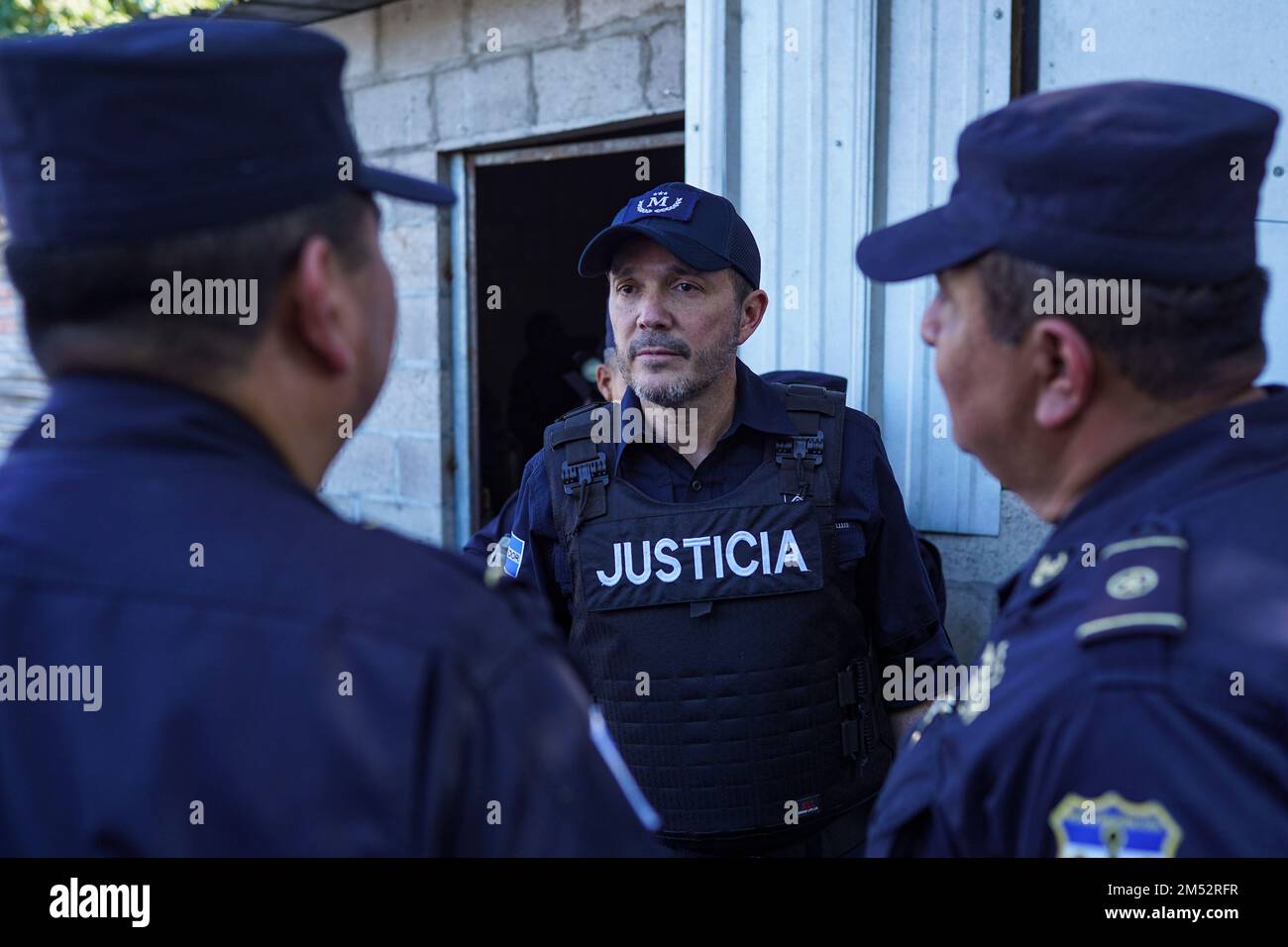 San Salvador, El Salvador. 24th Dec, 2022. El Salvador's Minister of ...