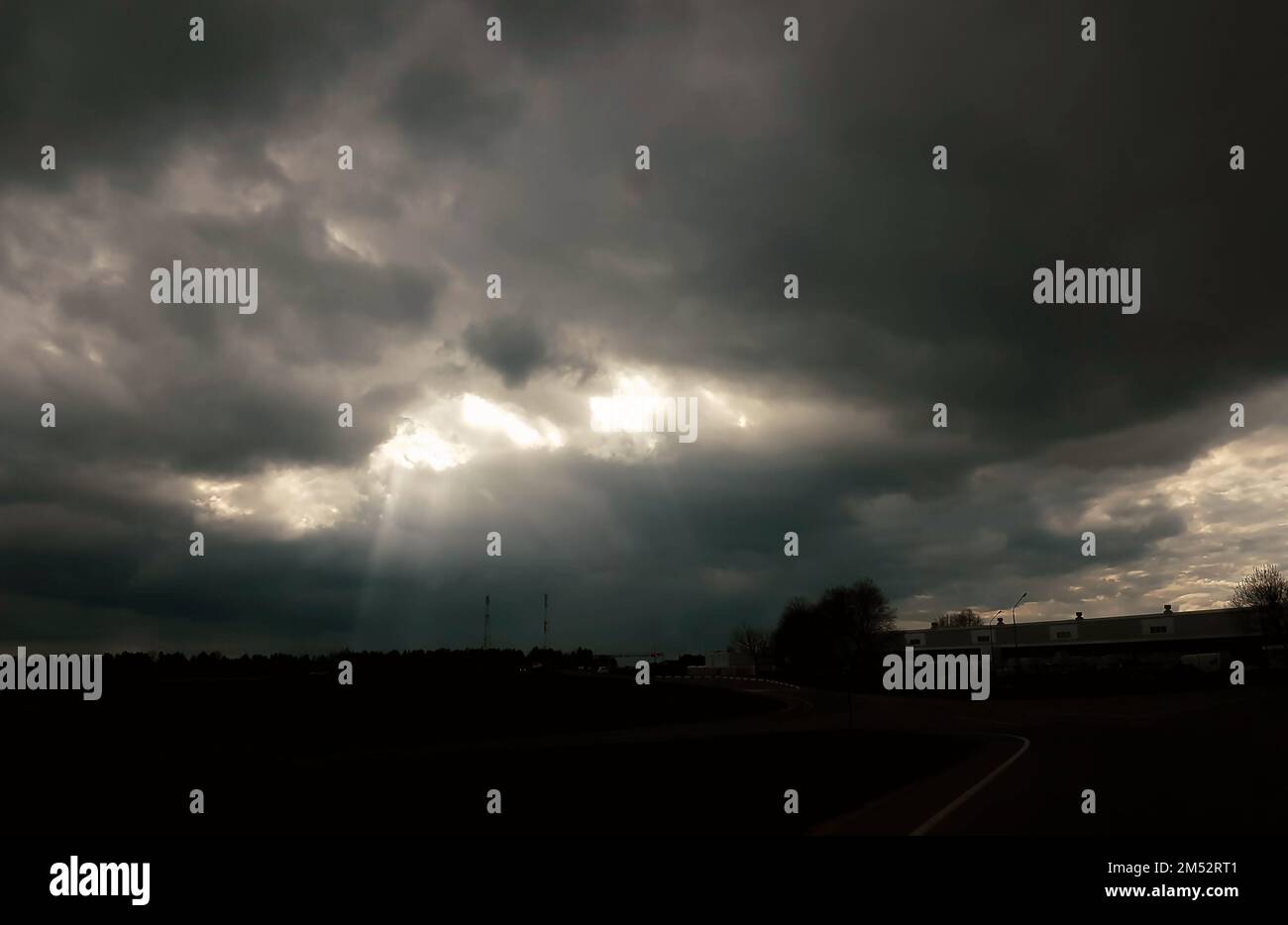 Highway before dawn hi-res stock photography and images - Alamy