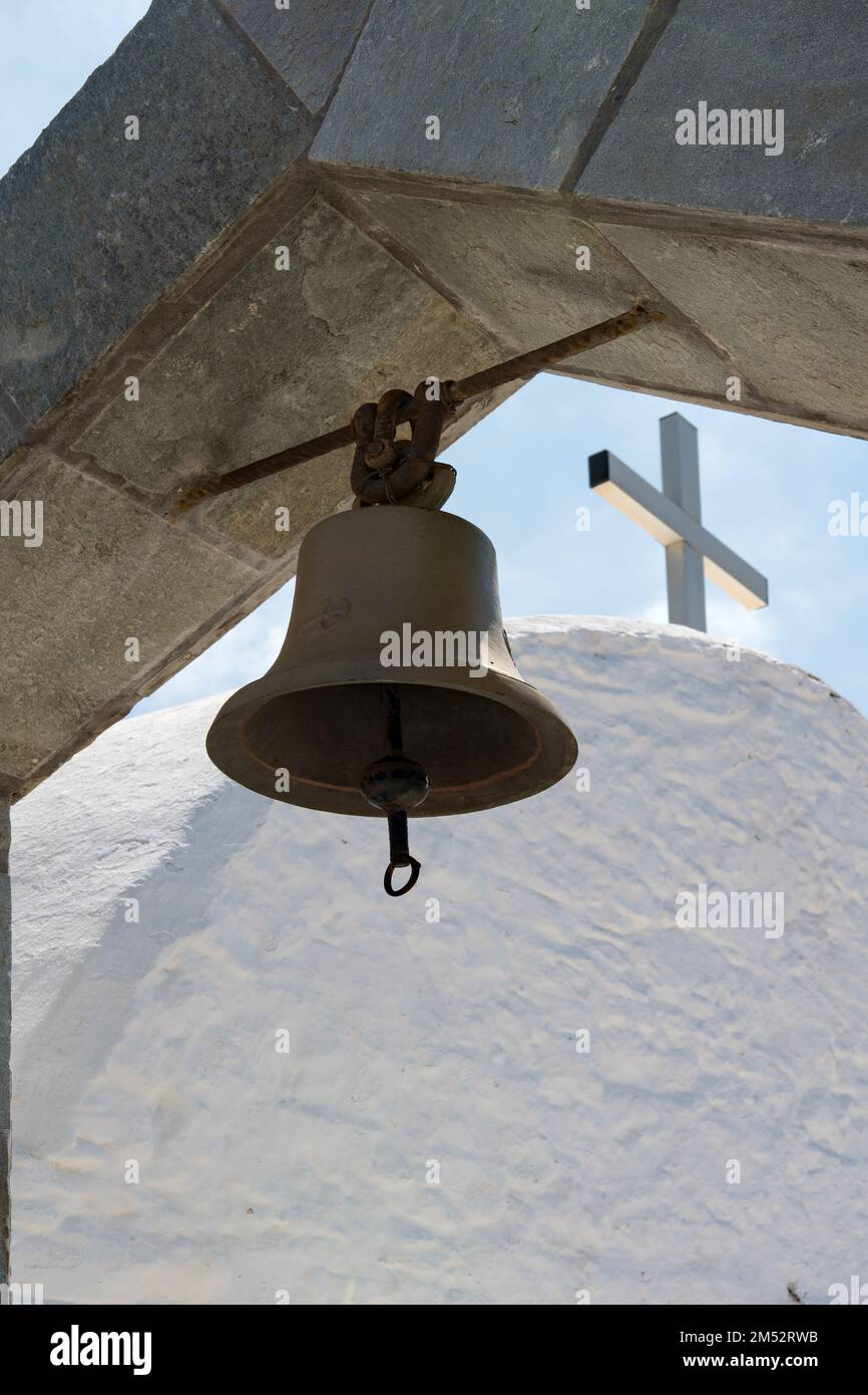 Church bell at Saint Panteleimon Orthodox Church Stock Photo - Alamy