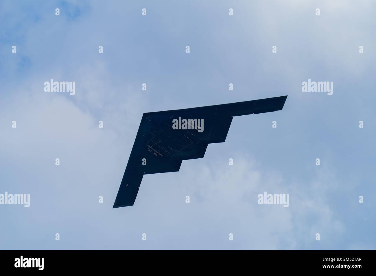 The Northrop B-2 Spirit in the sky Stock Photo - Alamy