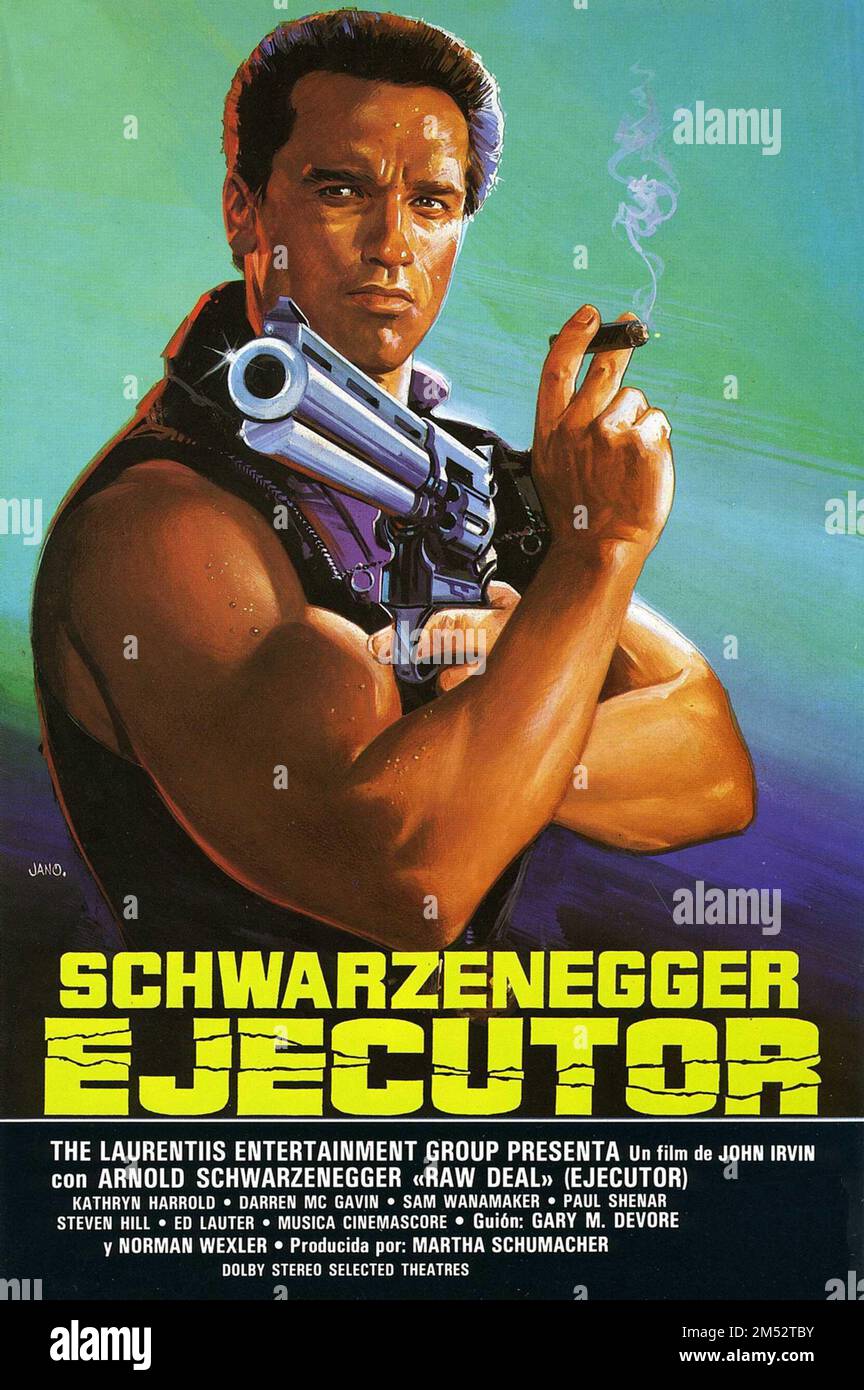 RAW DEAL (1986), directed by JOHN IRVIN. Credit: DE LAURENTIS ...